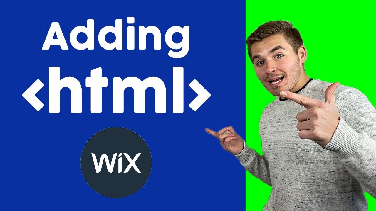 How To Build A Wix Website Adding Html Code To Wix Tutorial For Beginners 2020
