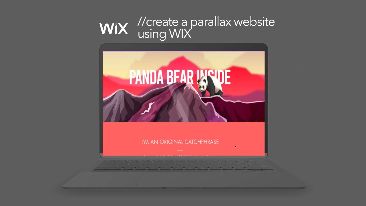 Tutorial Create A Parallax Scrolling Website Using Wix