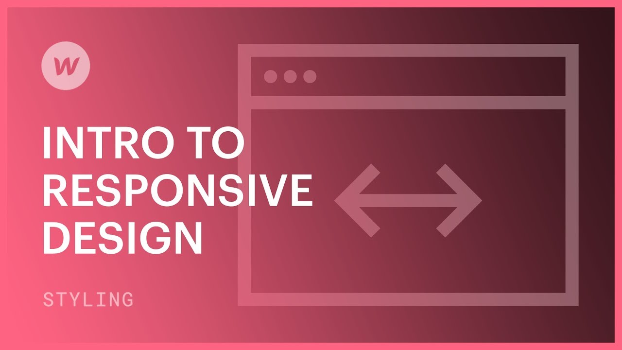 Responsive Web Design For Beginners Webflow Tutorial Using The Old Ui