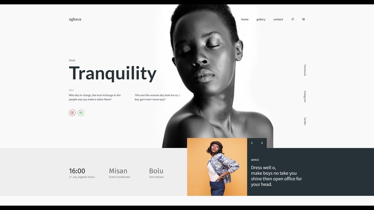 02 Easy Landing Page Tutorial With Html And Css Pidgin English Tutorial Agbava