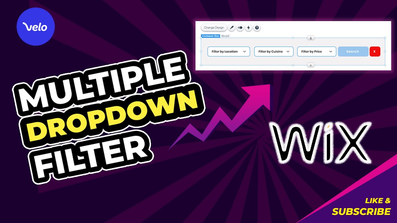 Velo Code Tutorial Multiple Dropdown Filter For Wix Repeater For Beginners
