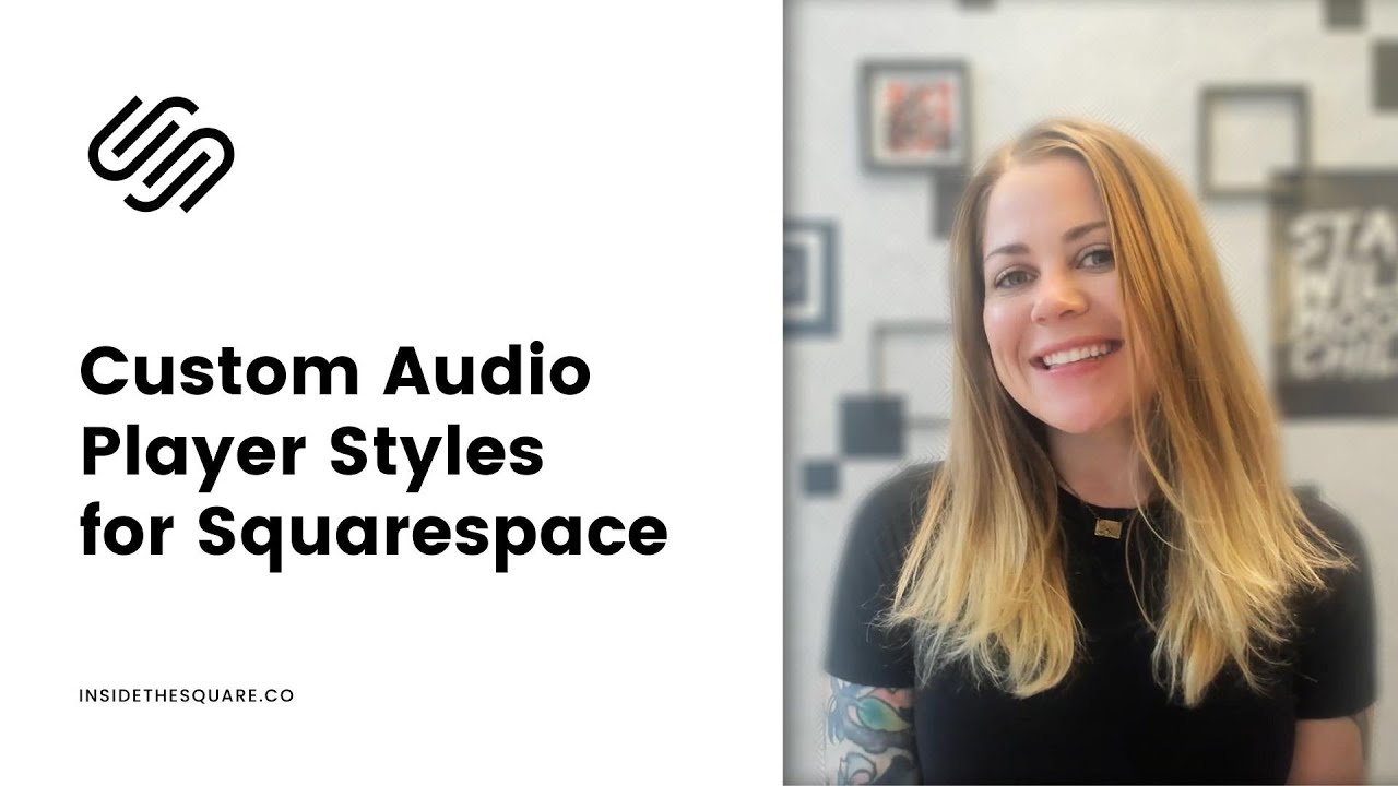 How To Customize The Audio Player In Squarespace Squarespace Css Tutorial 7847