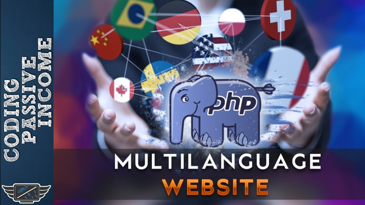 Php Multi Language Website Tutorial Create Dynamic Website In 20 Minutes