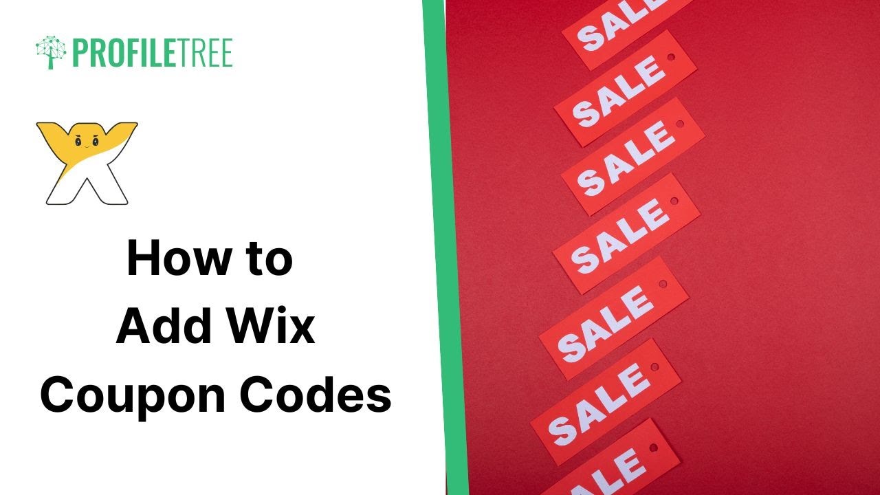 How To Add Wix Coupon Codes Wix Build Wix Website Wix Tutorial Wix For Beginners