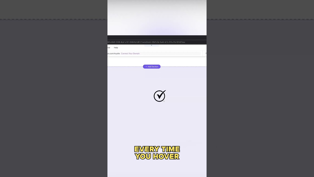 Wix Website Tutorial Create An Expanded Button Hover Effect